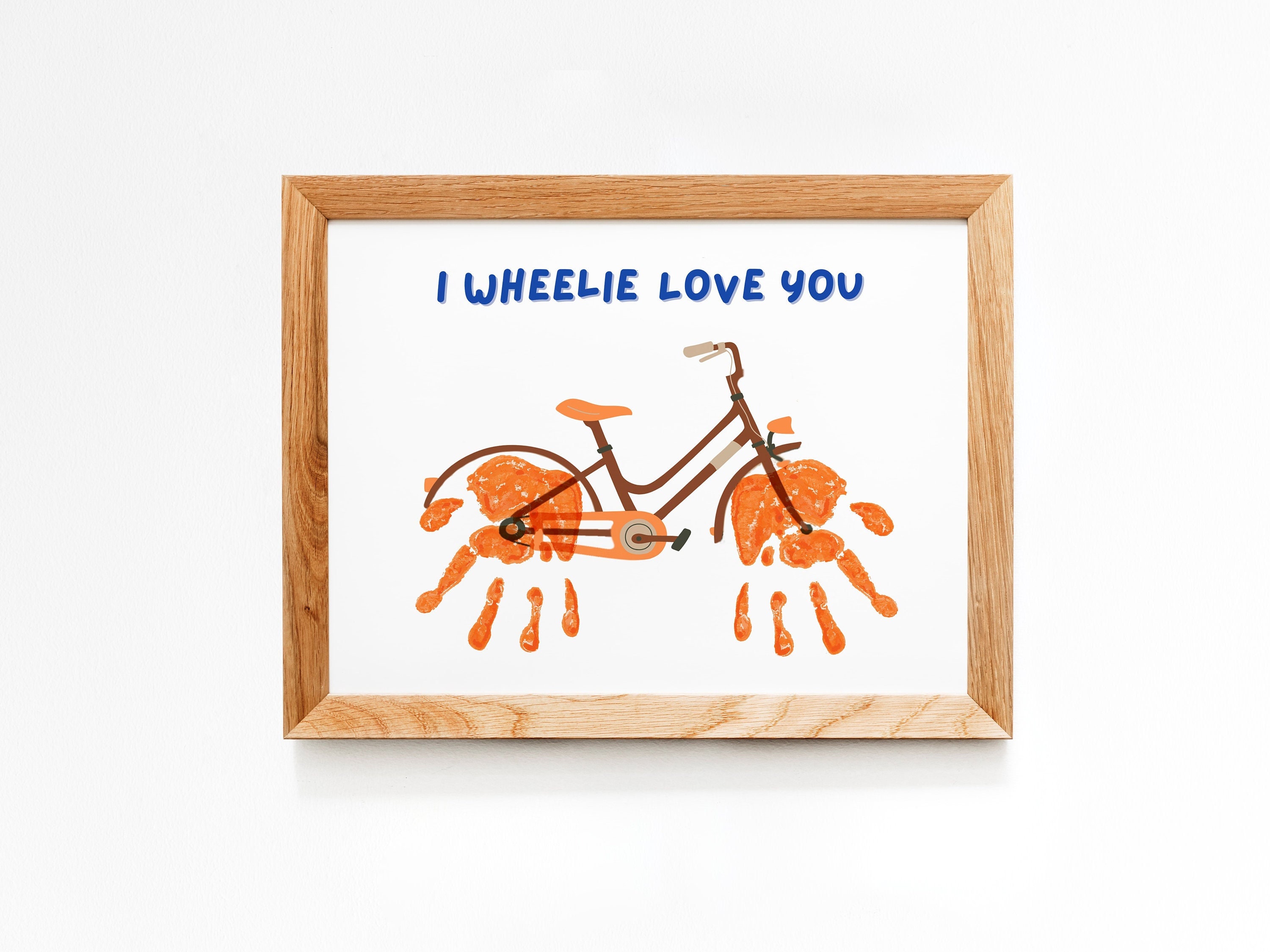 Handprint Art Gift for Dad Keepsake Memory DIY Craft - Etsy