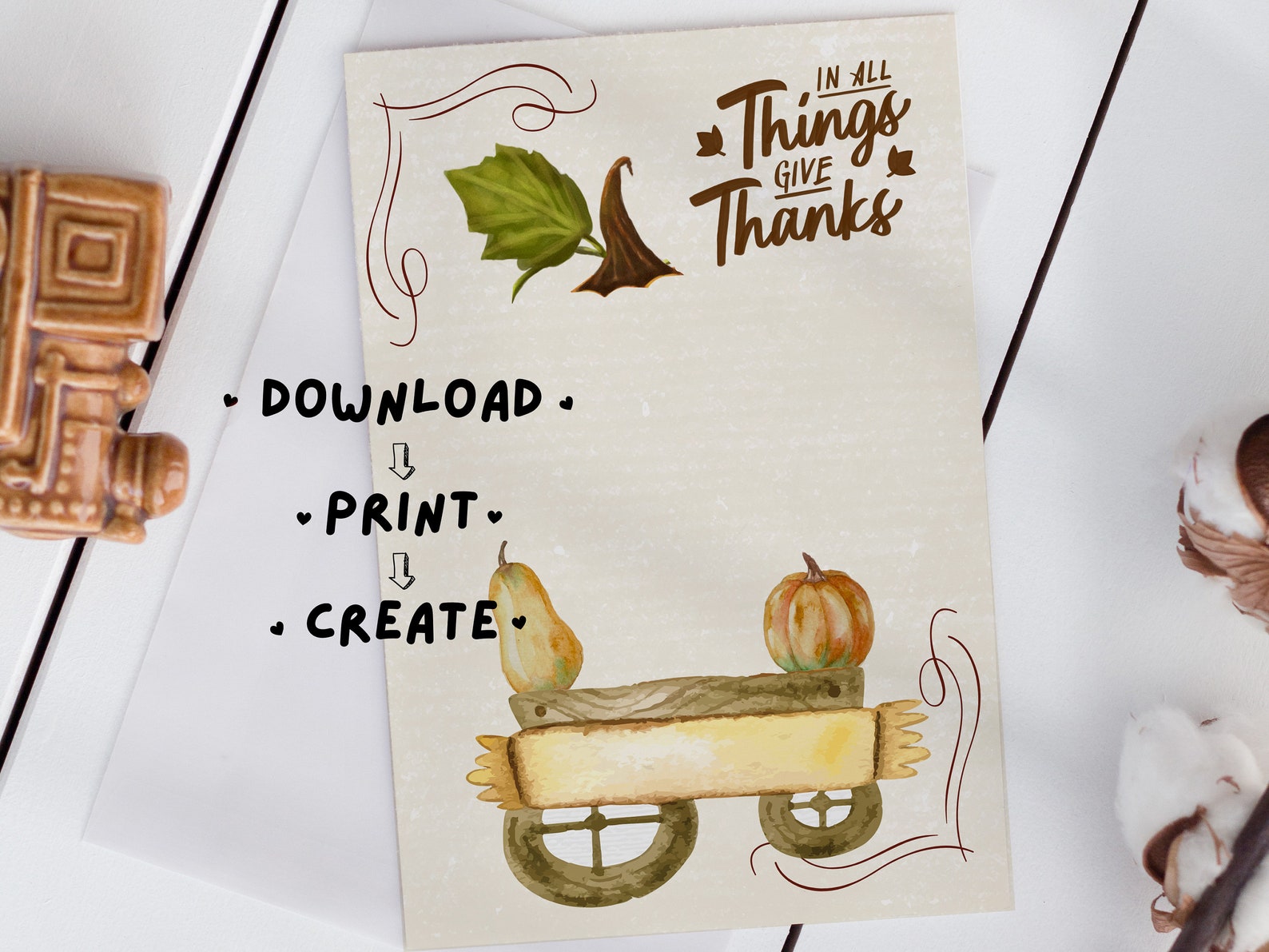 Thanksgiving Handprint Art / Pumpkin Handprint Craft / - Etsy