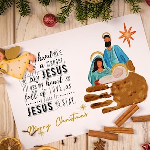 Jesus Nativity Scene Poem, Christ is Born, Baby Jesus Christian ...