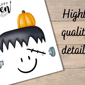 So Franken Cute Handprint Footprint Art Craft / Funny Halloween ...