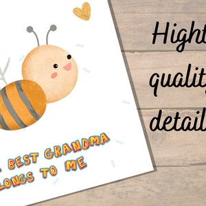 Lucky as Can BEE Grandparents Day Craft / Grandparents Day Handprint ...