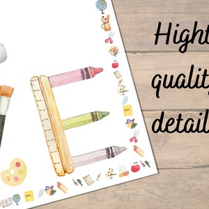 Back to School Handprint Keepsake for Toddlers, Pre-school ...