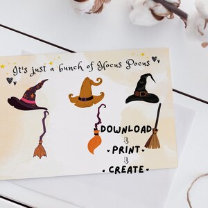 Hocus Pocus Halloween Craft / It's Just a Bunch of Hocus Pocus ...