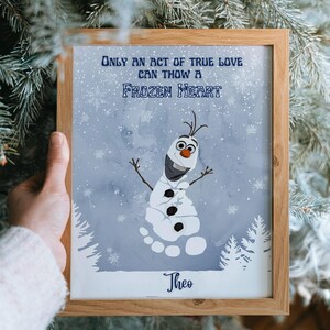 Snowman Footprint Art / Snowman DIY Craft / Christmas Keepsake Memory ...