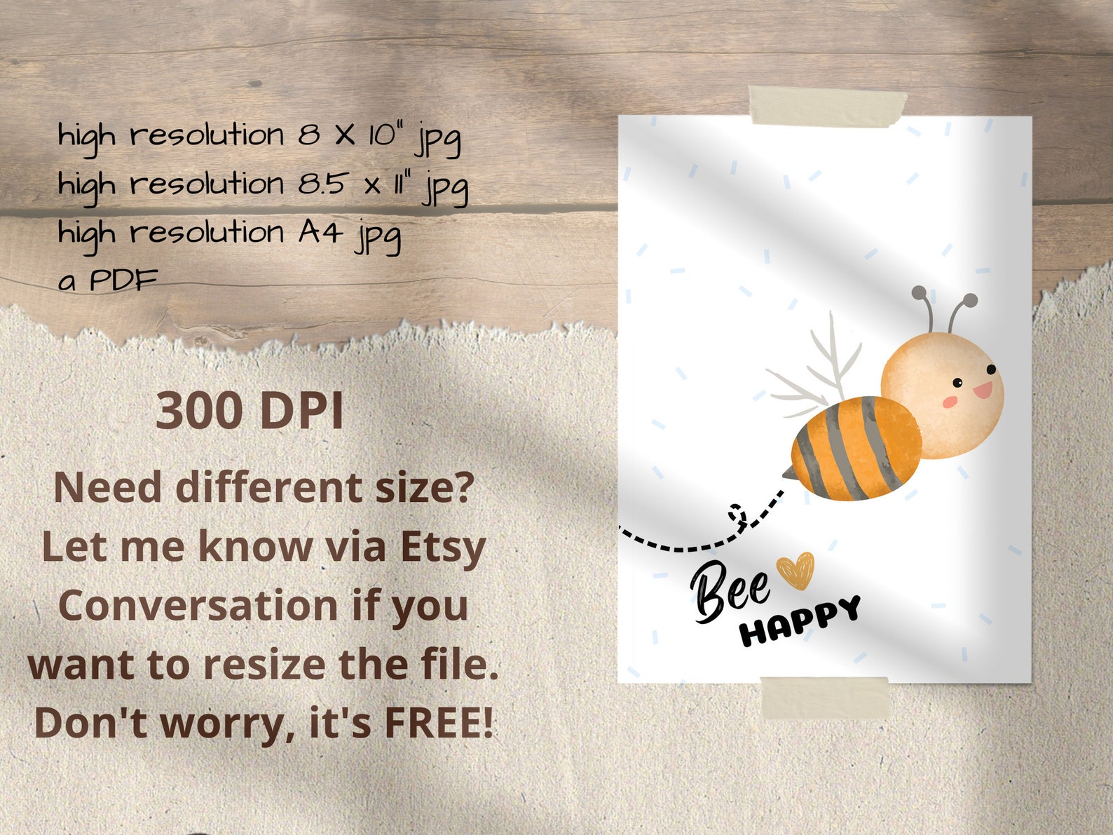 Bee Happy / Handprint Footprint Art / Bumble Bee / Bee - Etsy