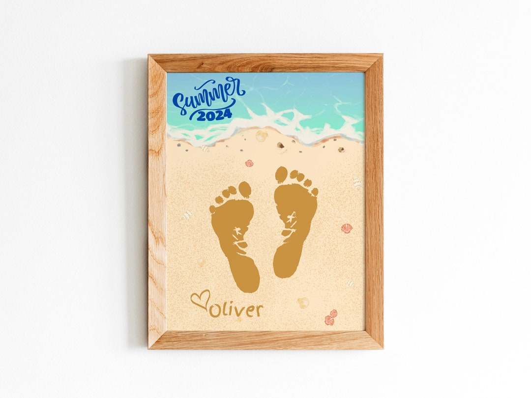 Summer Handprint Craft for Kids Printable Summer Art for Kids Handprint ...