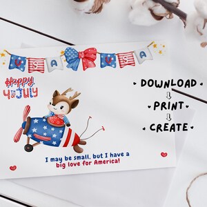4th of July Independence Day Handprint Art / USA America American ...
