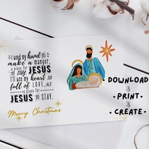 Jesus Nativity Scene Poem, Christ is Born, Baby Jesus Christian ...