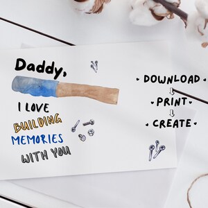 Building Memories Together Handprint/ Happy Father's Day Handprint ...