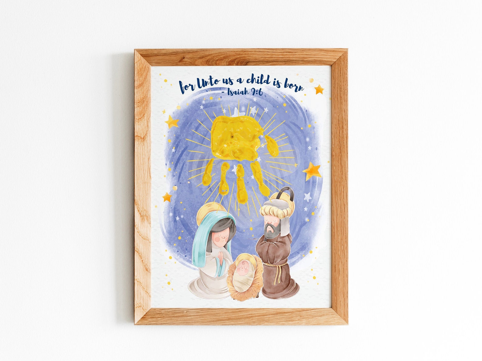 Into Us A Child is Born / Christ is Born / Baby Jesus - Etsy