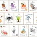 Alphabet Handprint Art / My Handprint Alphabet Book / Baby Toddler ...