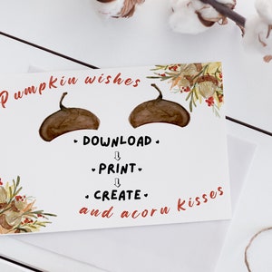 Fall Preschool Arts and Crafts / Acorn Fall Autumn / Handprint Art ...