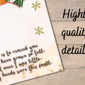 Christmas Handprint Poem / Everlasting Mistletoe / Xmas Handprint ...