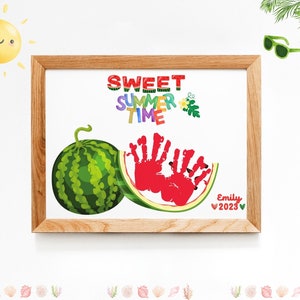 Summer Handprint Craft Bundle / Summer Craft for Kids / Summer Craft ...