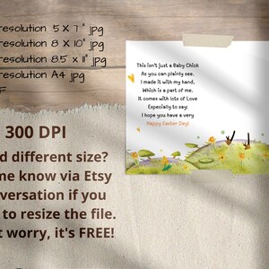 Easter Handprint Poem / Easter Chicken Handprint Art / Easter Handprint ...