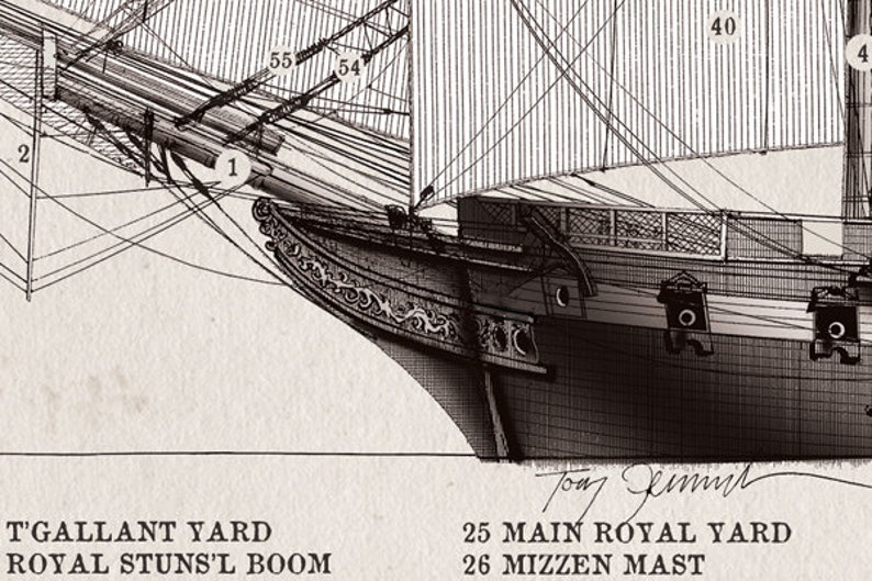 USS Constitution USS Constellation Pride of Baltimore and - Etsy