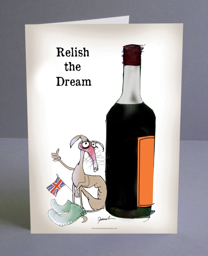 Hendersons Relish the Dream Fun Cards by Tony Fernandes - Etsy Israel