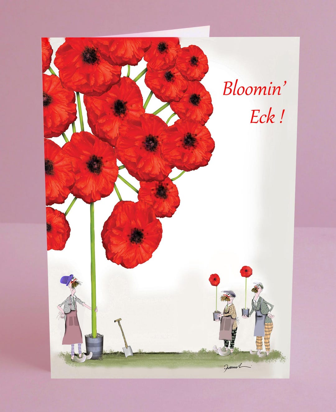 Bloomin' Eck! - Fun Garden Botanical Cards by Tony Fernandes - Etsy