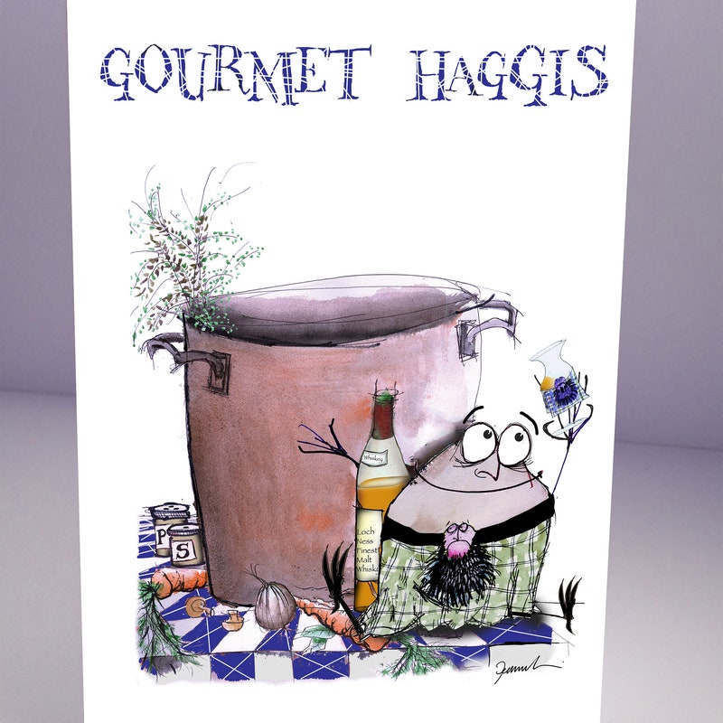 Haggis Cartoons - Etsy UK