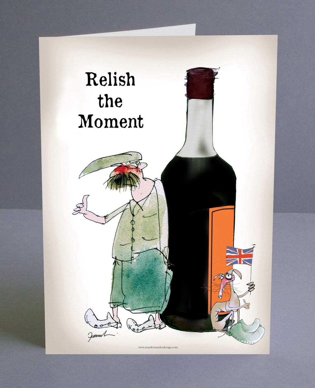 Hendersons Relish the Moment Fun Cards by Tony Fernandes - Etsy