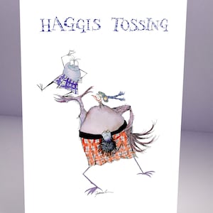 Haggis Cartoons - Etsy UK