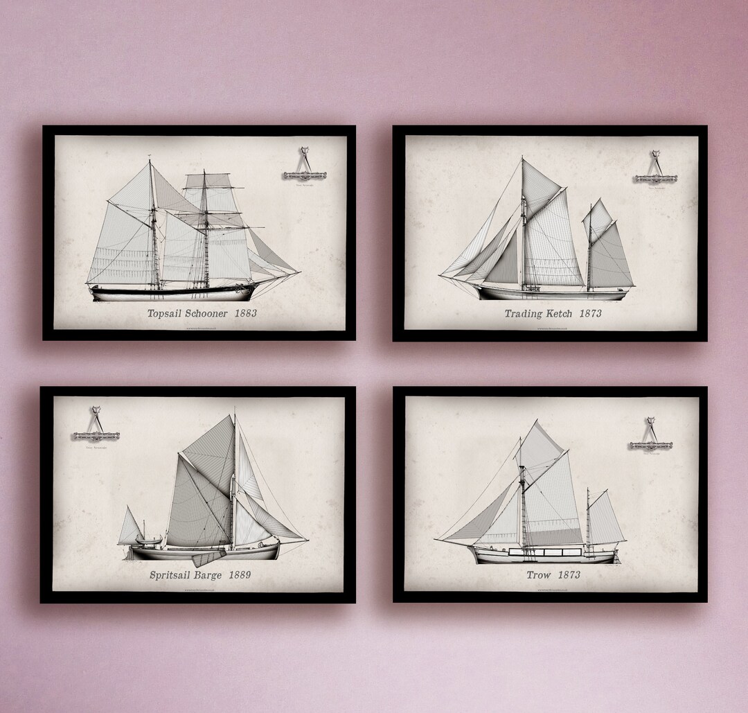Topsail Schooner, Trading Ketch, Spritsail Barge, Trow - Classic ...