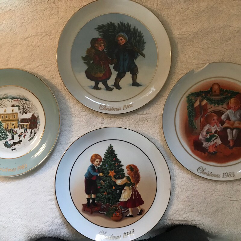 Christmas Plates - Etsy