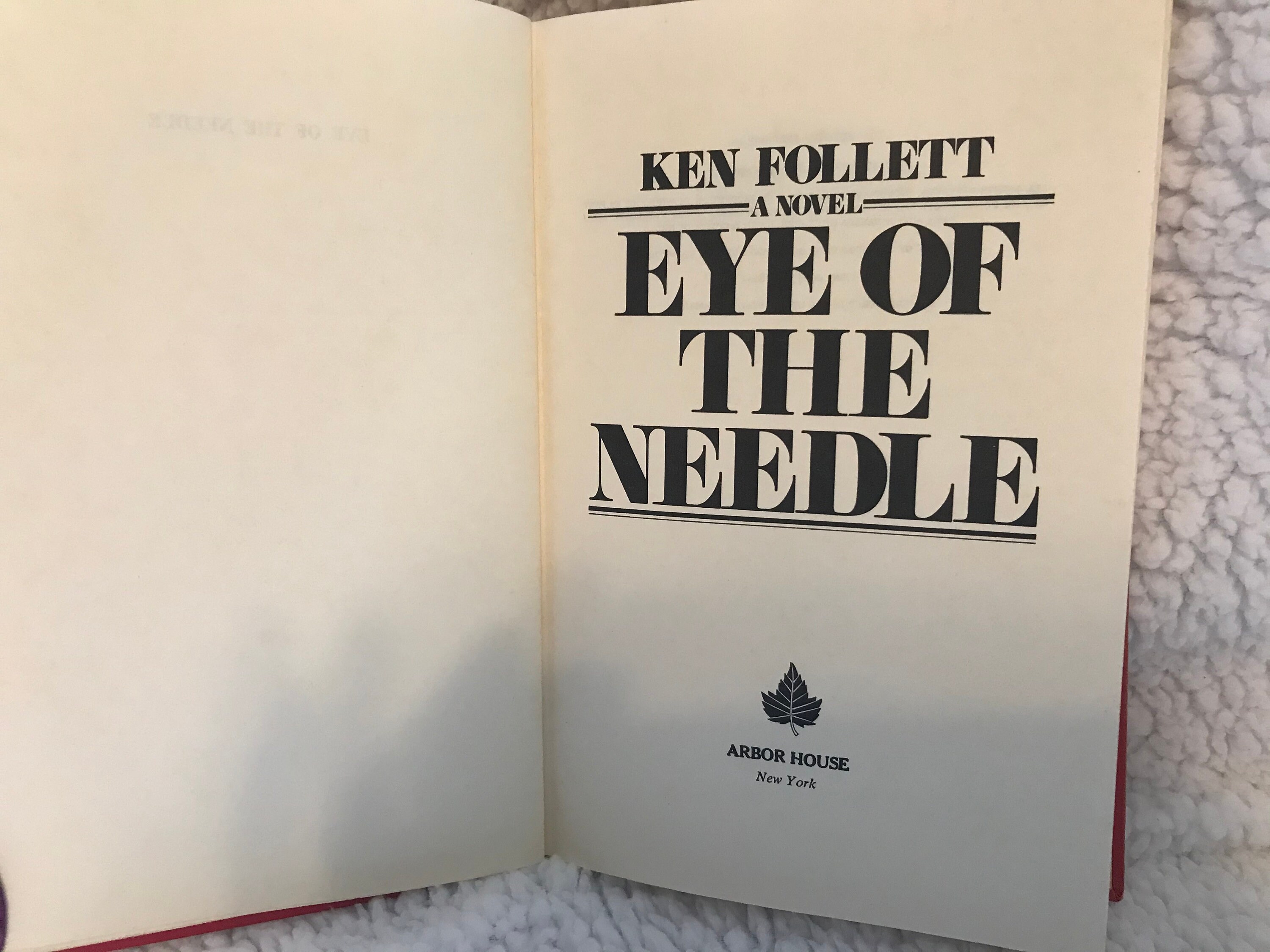 Eye Of The Needle Book