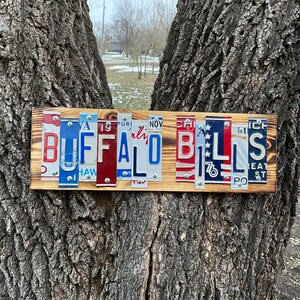BUFFALO BILLS License Plate Sign, Fast, FREE Shipping!! - Etsy