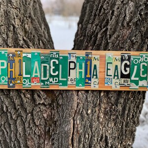 PHILADELPHIA EAGLES License Plate Sign, FAST, Free Shipping!! - Etsy