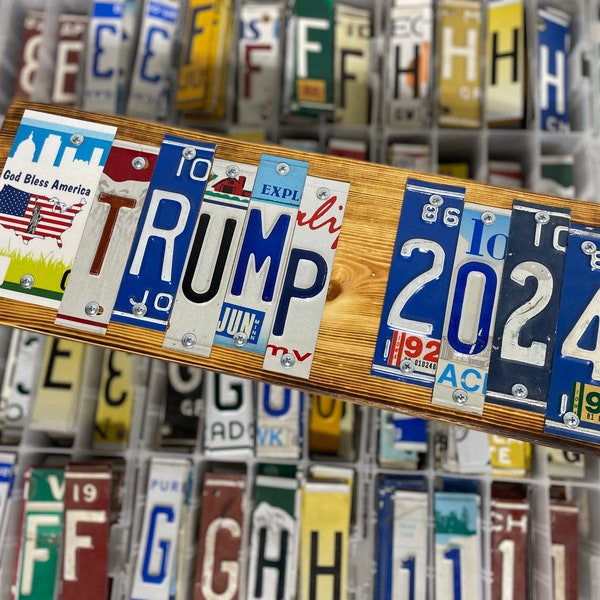 Trump 2024 License Plates - Etsy