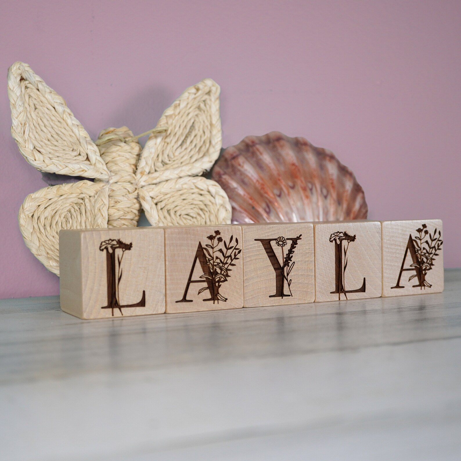 Personalized Name Blocks for Unique Nursery Decor Ideas / Custom Gift ...