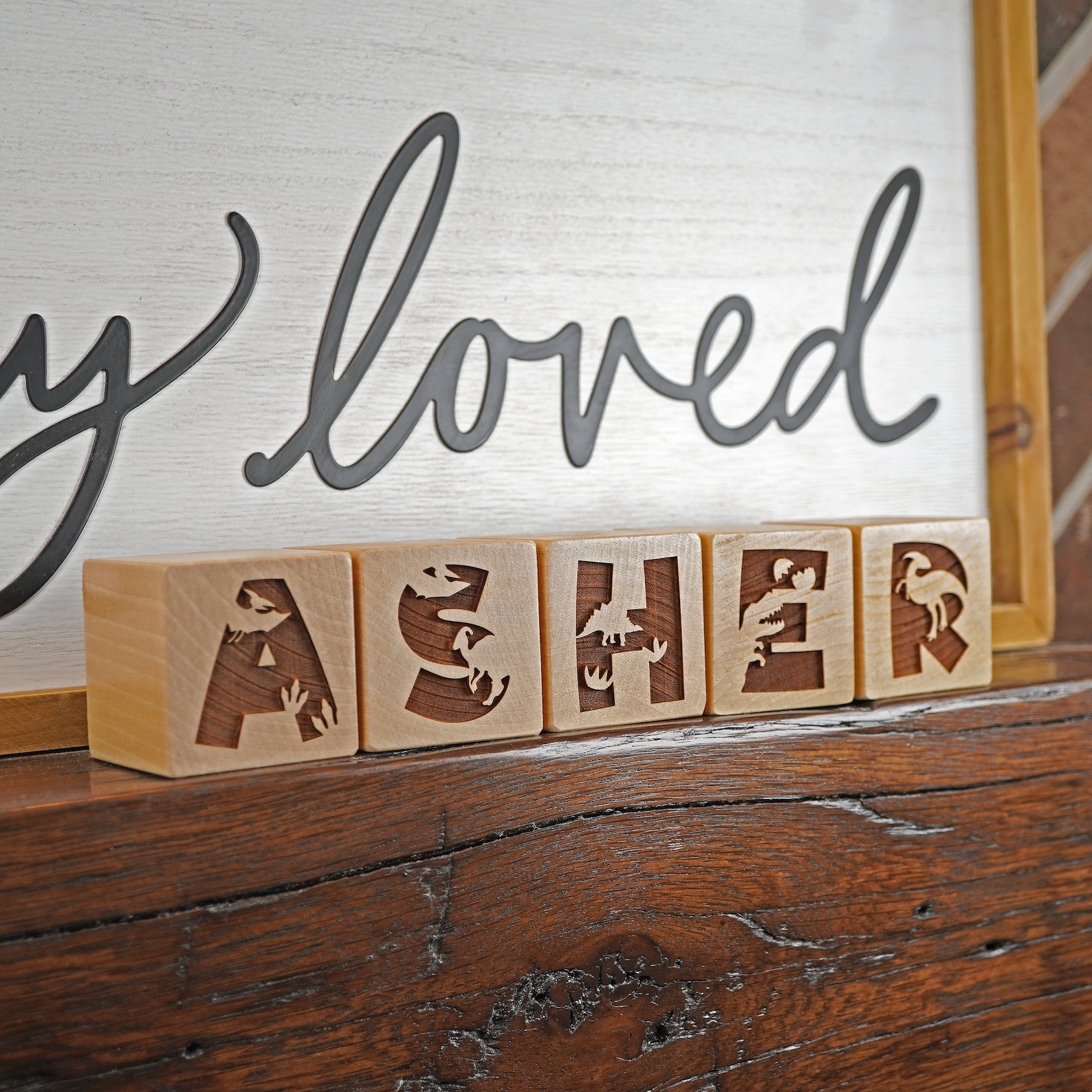 Personalized Name Blocks for Unique Nursery Decor Ideas / Custom Gift ...