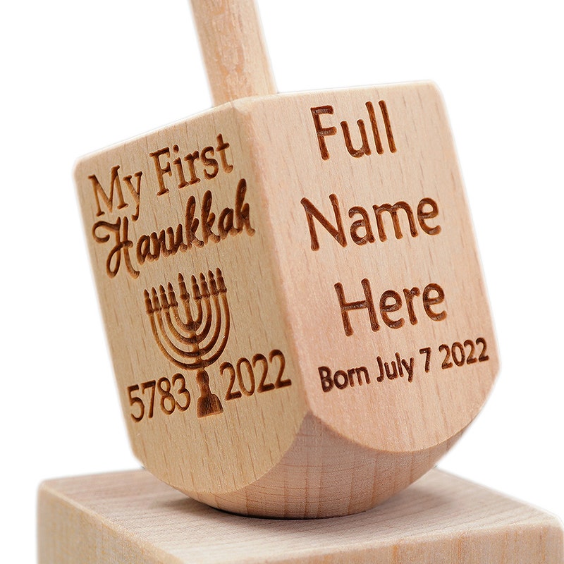 Custom Dreidel Ornament - Etsy