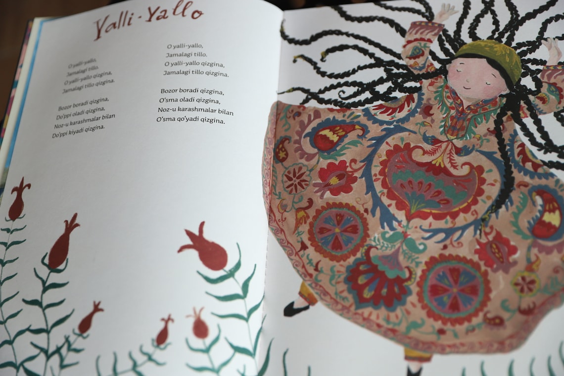 Oq Terakmi Ko'k Terak - Musical Book of Uzbek Nursery Rhymes. Uzbek ...