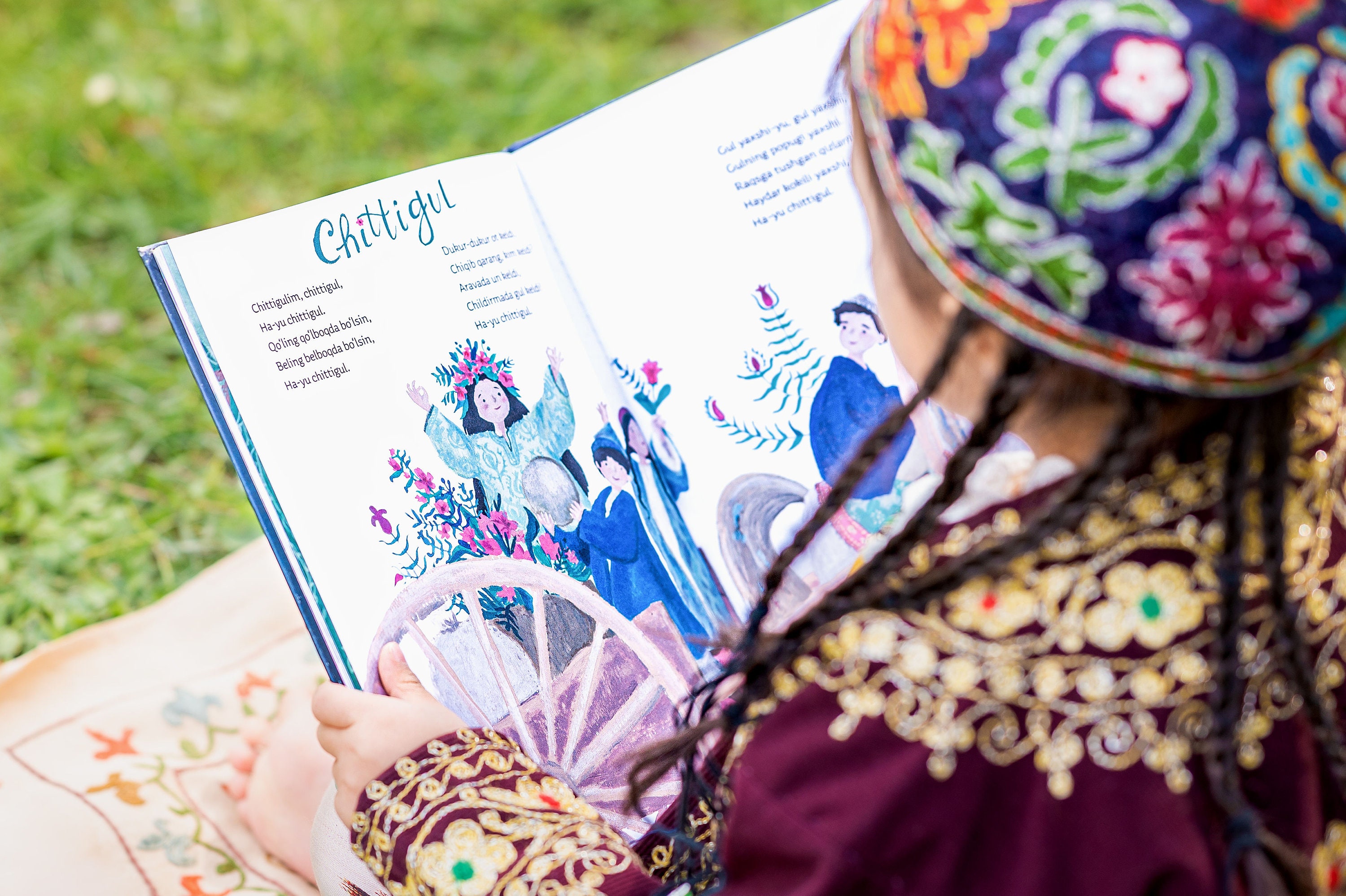 Oq Terakmi Ko'k Terak - Musical Book of Uzbek Nursery Rhymes. Uzbek ...