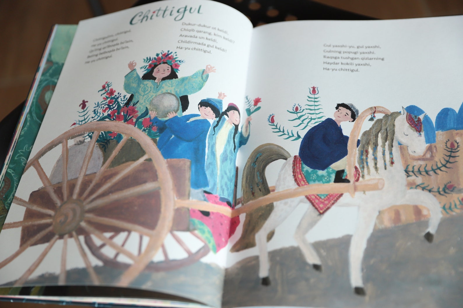 Oq Terakmi Ko'k Terak - Musical Book of Uzbek Nursery Rhymes. Uzbek ...