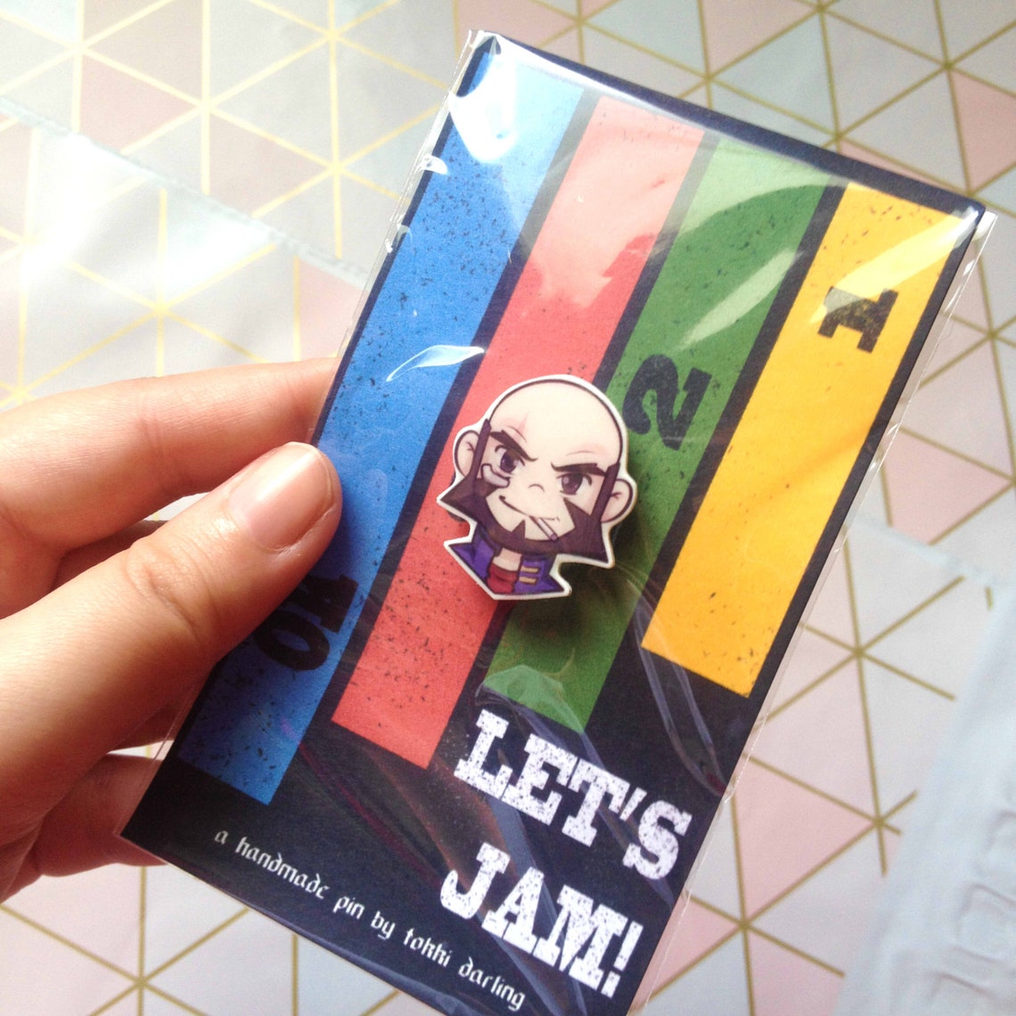 LET US JAM Jet Pin - Etsy