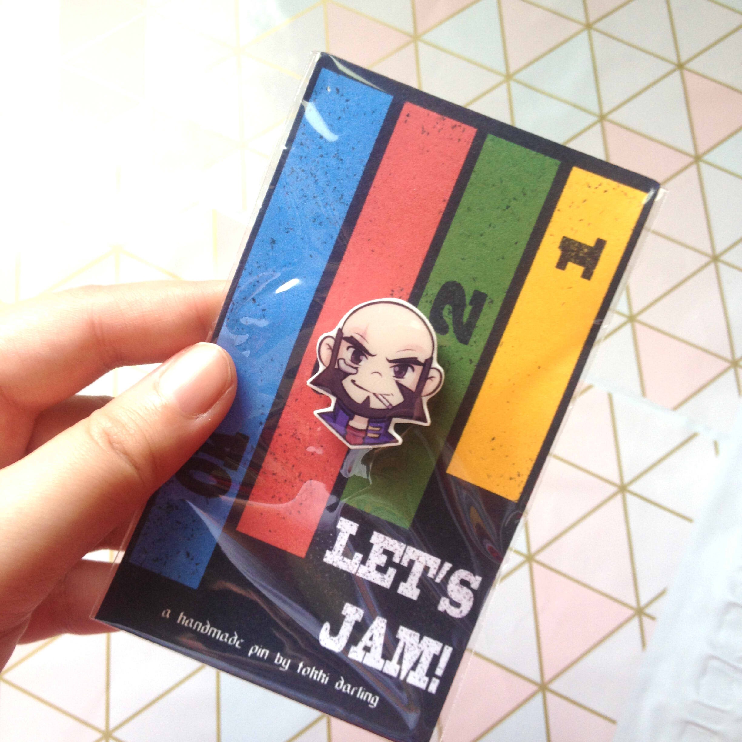 LET US JAM Jet Pin - Etsy