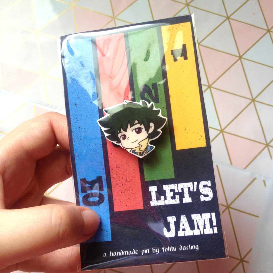 LET US JAM! Spike Pin - Etsy