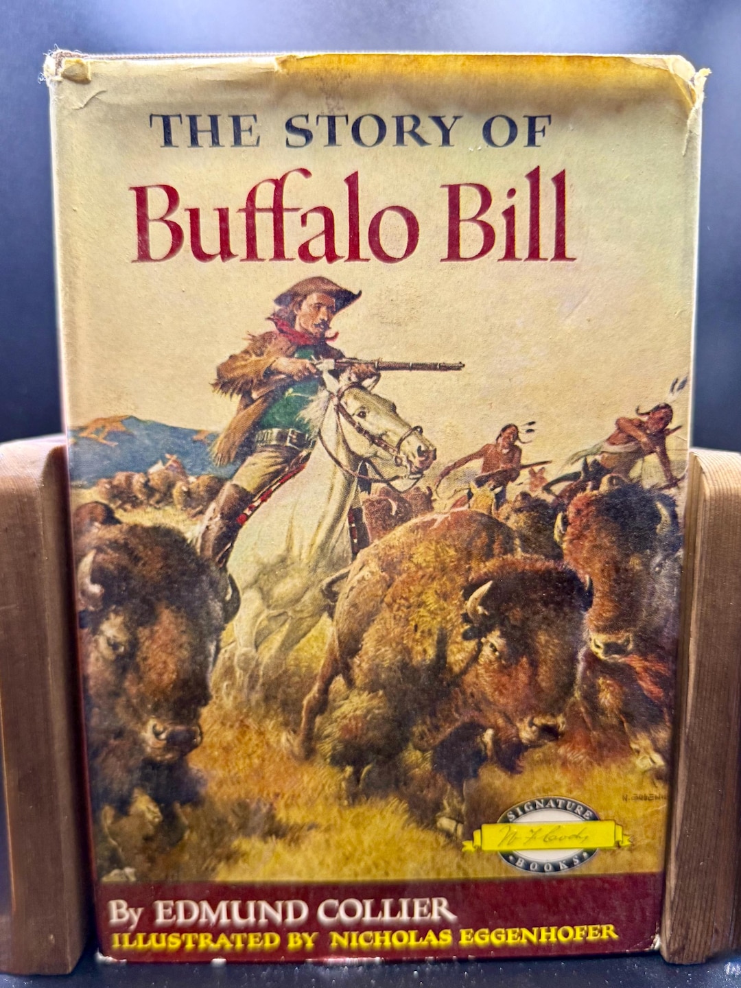 The Story of Buffalo Bill by Edmund Collier (1952) | Illustrated by ...
