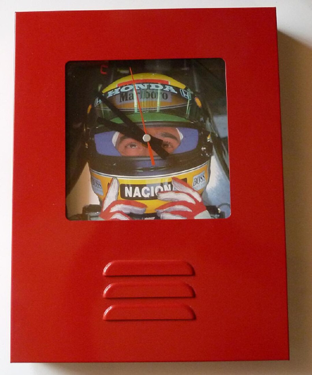 Ayrton Senna Wall Clock Formula 1 - Etsy