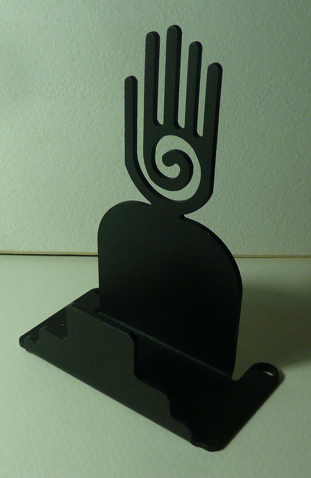 Hopi Hand Spiral - Metal Business Card Holder - Etsy