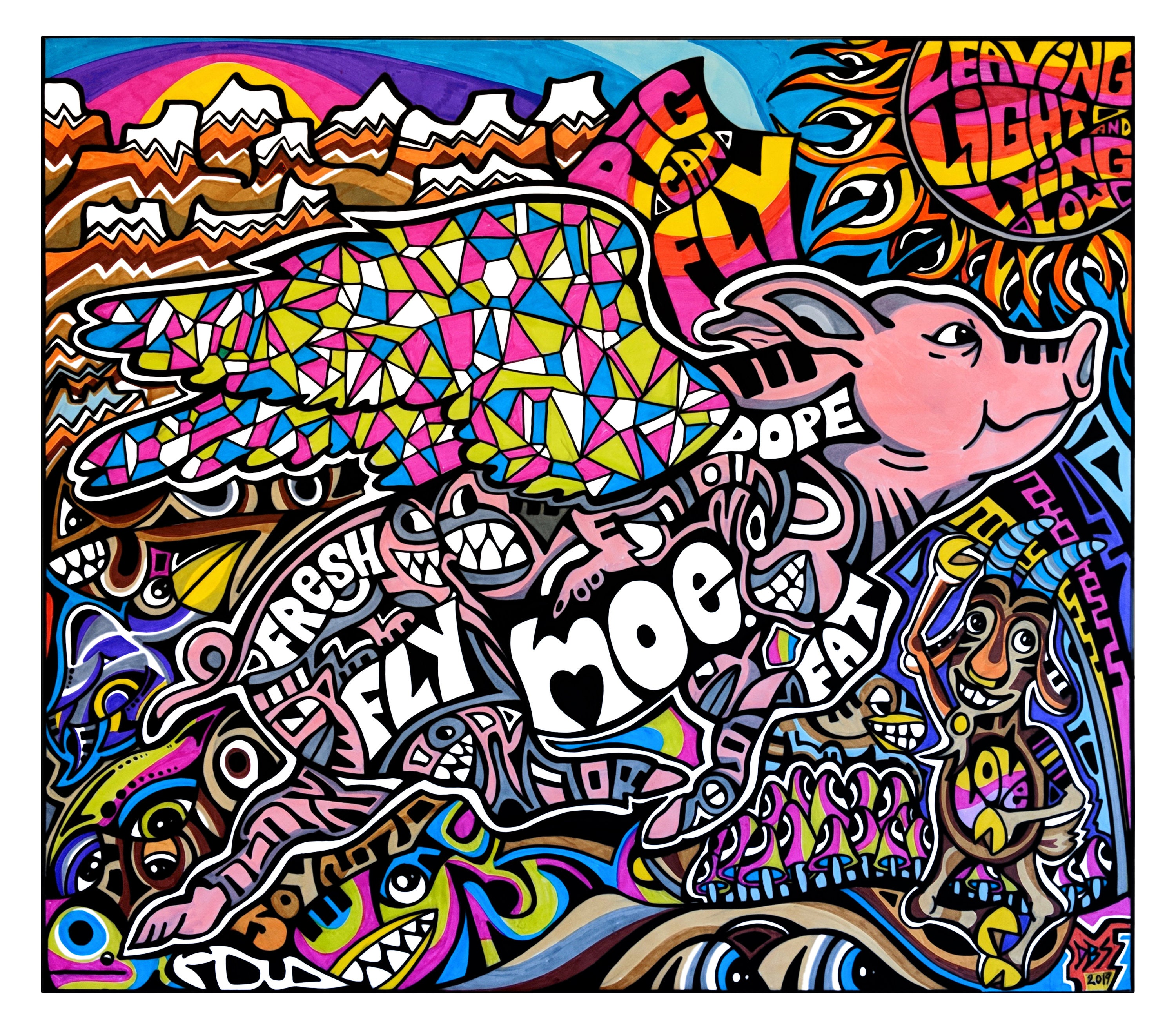 Moe Buster Artwork Print | Etsy