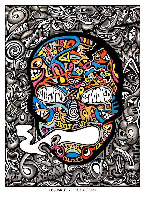 Slightly Stoopid Skull Logo