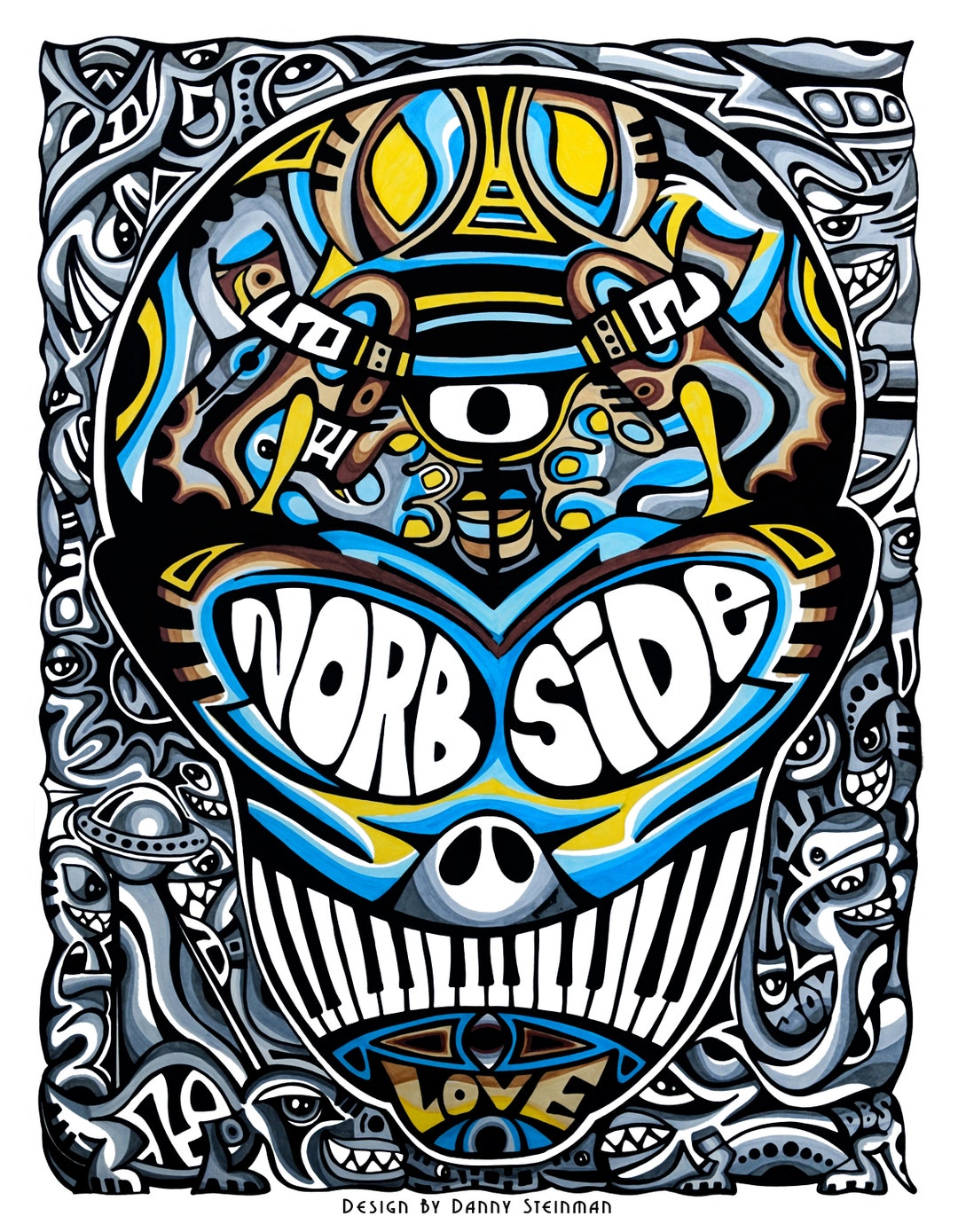 NORBSIDE Print 14 X 18.5 Twiddle Fan Art - Etsy