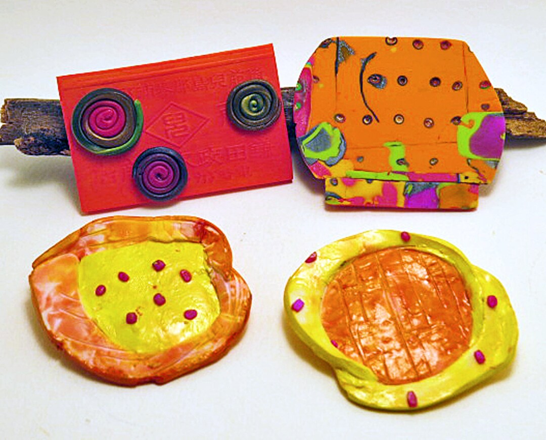 Brooches. Bright, Fun Brooches With Unique Hand Made Patterns. Brooches ...