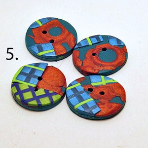 Buttons. Wacky Buttons. Large Buttons for Clothes, Crafts and Arts ...