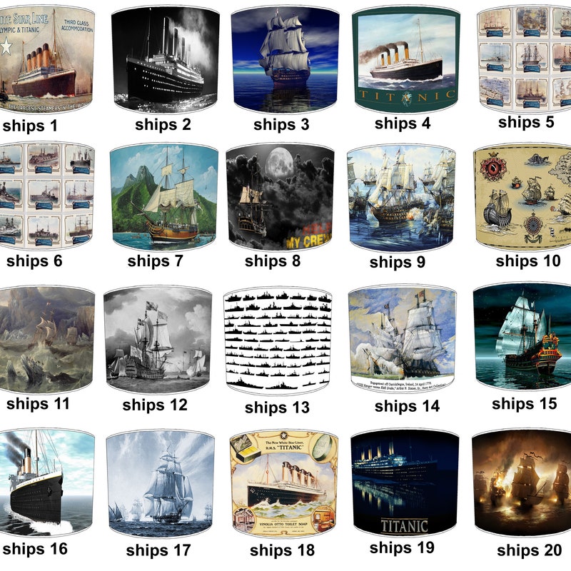 Titanic Lamp - Etsy