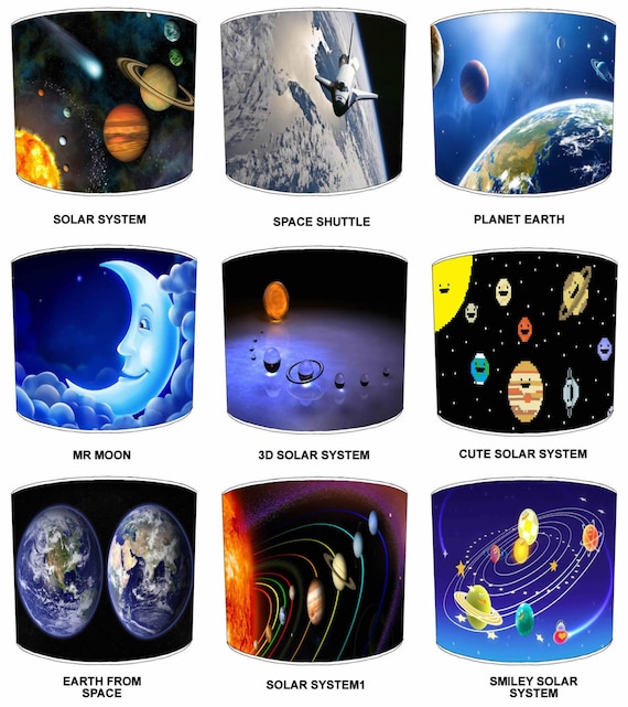 Solar System Light Up Lamps